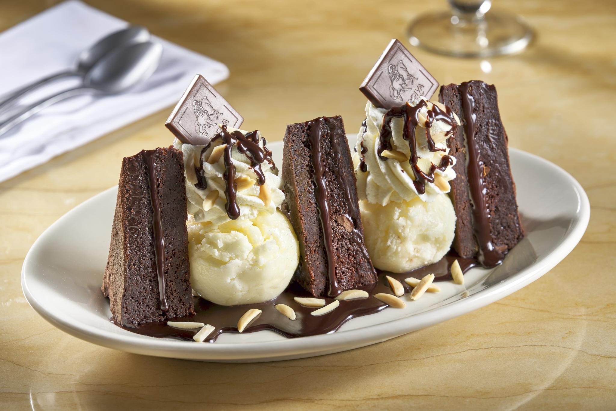 Godiva Chocolate Brownie Sundae